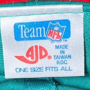 Beautiful Deadstock Vintage 1990's Miami Dolphins AJD Brand New With ...