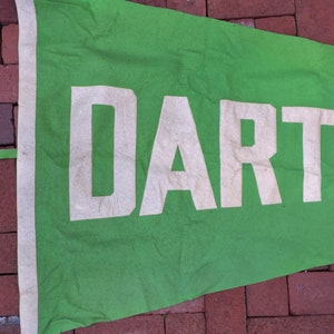 Mammoth Sized Circa 1910 Dartmouth College Sewn Letter Pennant - 5 1/2 ...