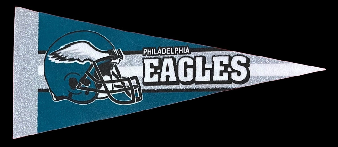 Vintage Circa 2000 Philadelphia Eagles 9 Inch Mini NFL Football Pennant ...