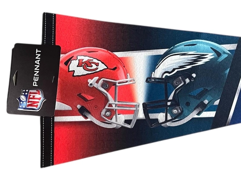 Philadelphia Eagles Vs Kansas City Chiefs Super Bowl LVII 29 Inch NFL ...