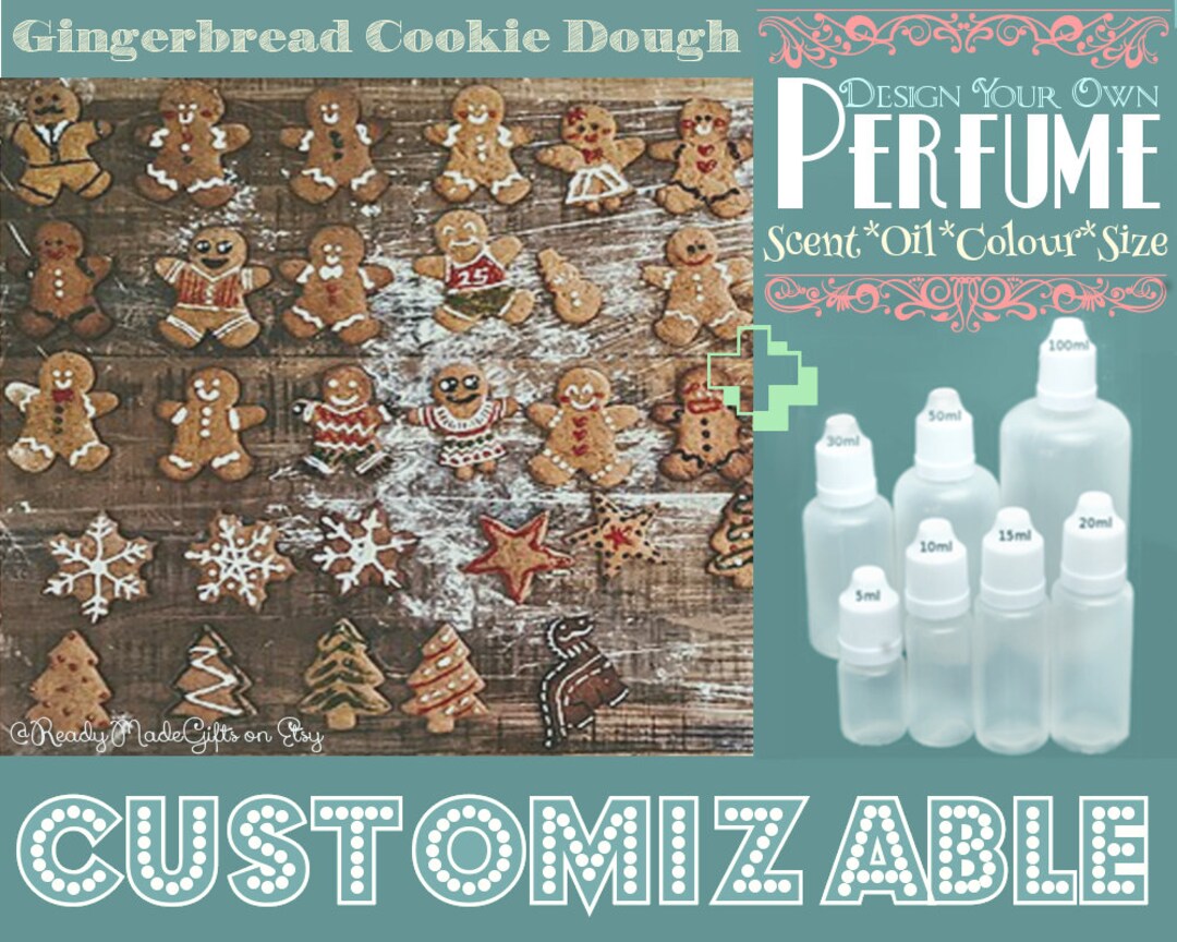 Perfume - Gingerbread Cookie Dough - Aromatherapy Oil - Choose Your ...
