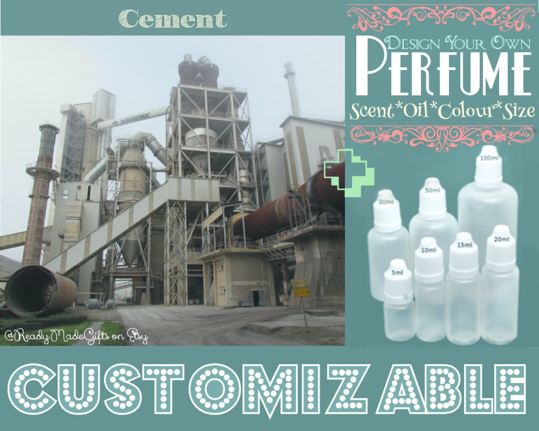 Perfume - Cement - Aromatherapy Oil - Choose Your Base - Etsy