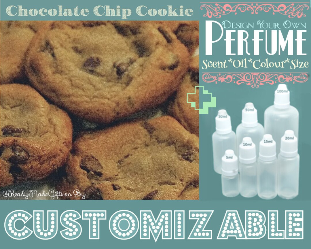 Perfume - Chocolate Chip Cookie - Aromatherapy Oil - Choose Your Base ...
