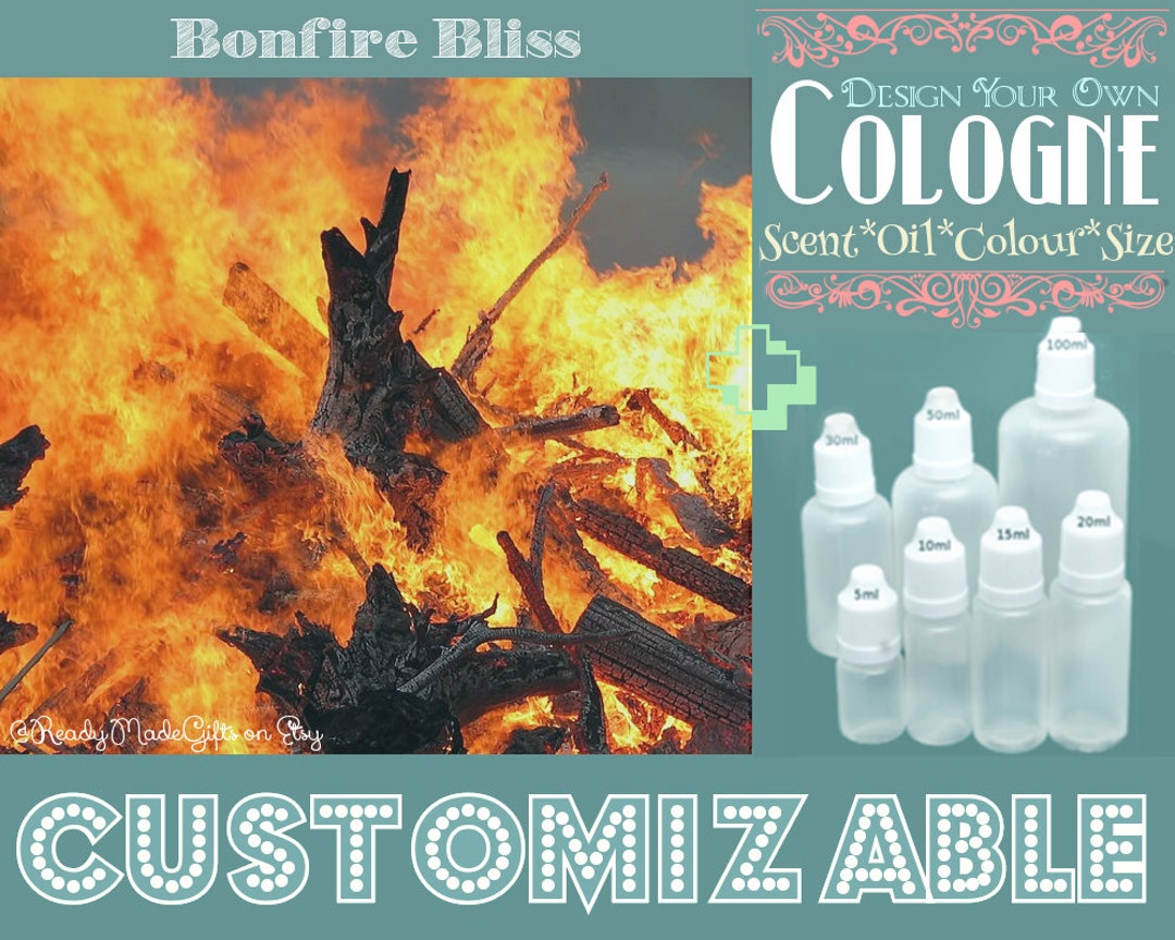 Cologne - Bonfire Bliss - Aromatherapy Oil - Choose Your Base - Etsy UK