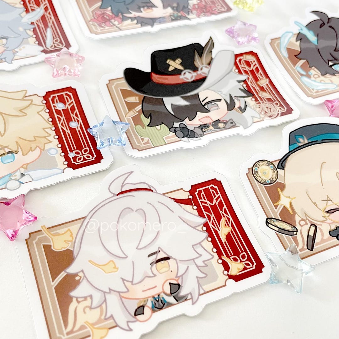 Honkai Star Rail Vinyl Stickers - Etsy