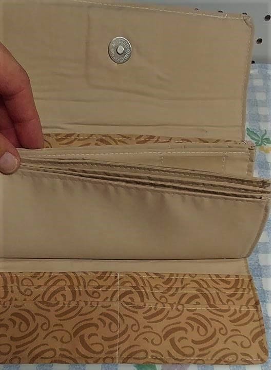 Women's Budget Wallet PDF Pattern With Cash or Coupon - Etsy