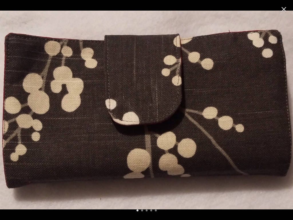 Women's Budget Wallet PDF Pattern With Cash or Coupon - Etsy