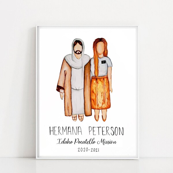 Jesus Faceless Watercolor - Etsy