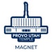 Orem Utah Temple Magnet, Orem Magnet, Orem Temple Magnet, LDS Magnet ...