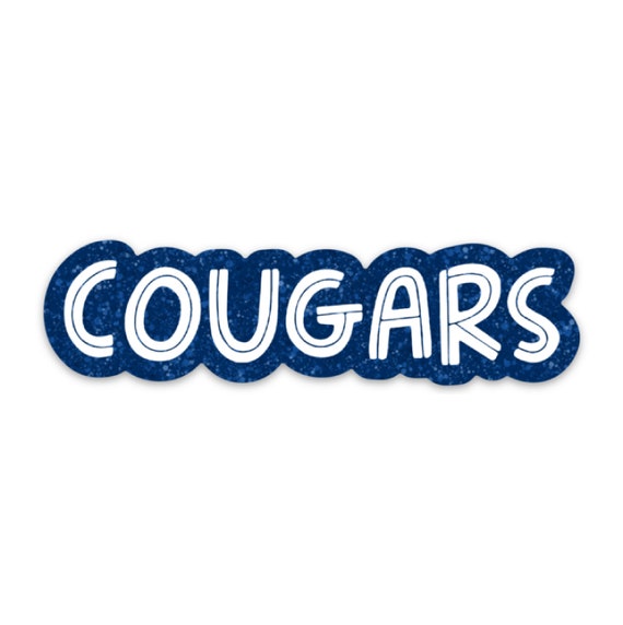 BYU Cougars Sticker BYU Sticker Brigham Young University - Etsy