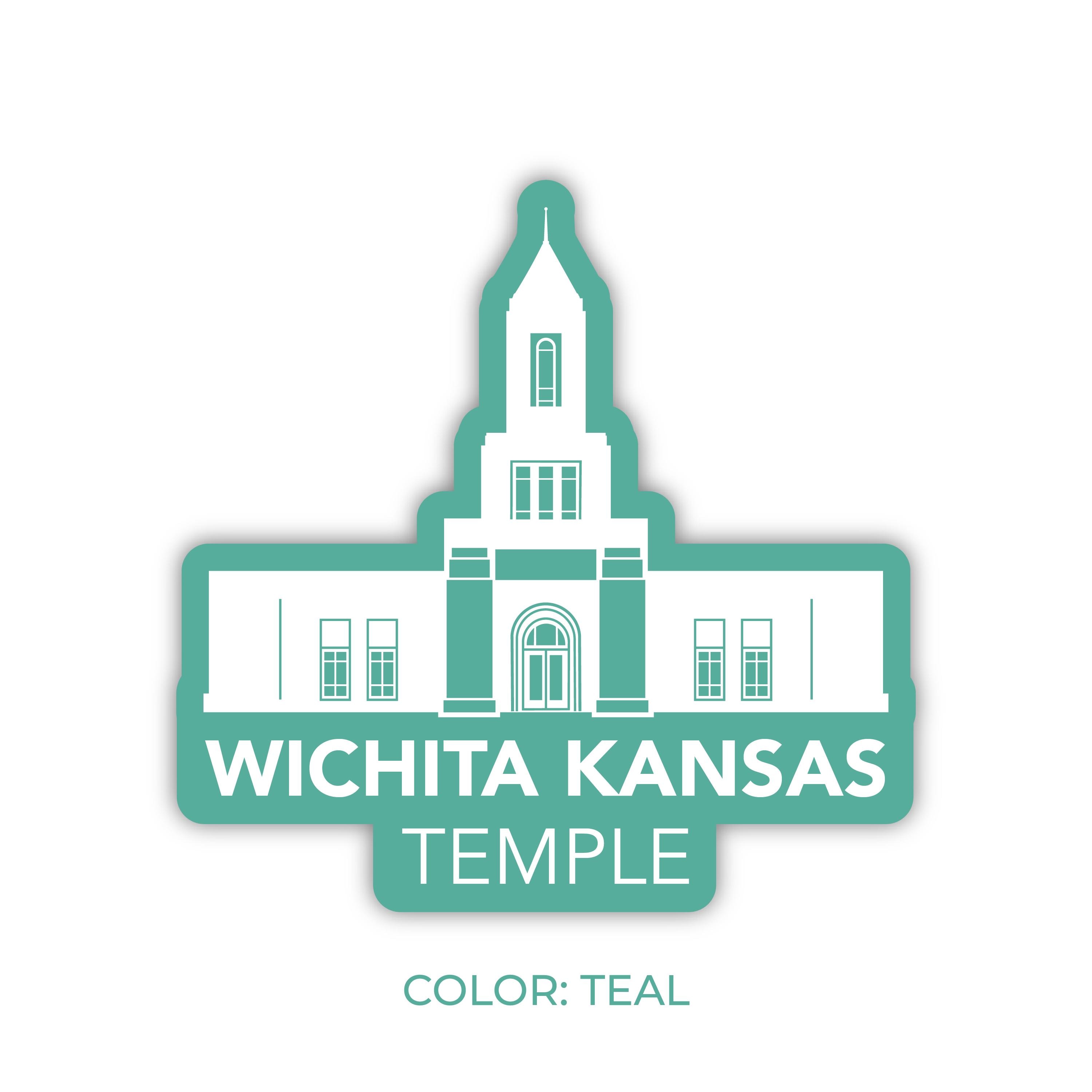 Wichita Kansas Temple Sticker, Wichita Kansas Temple, Wichita Temple ...