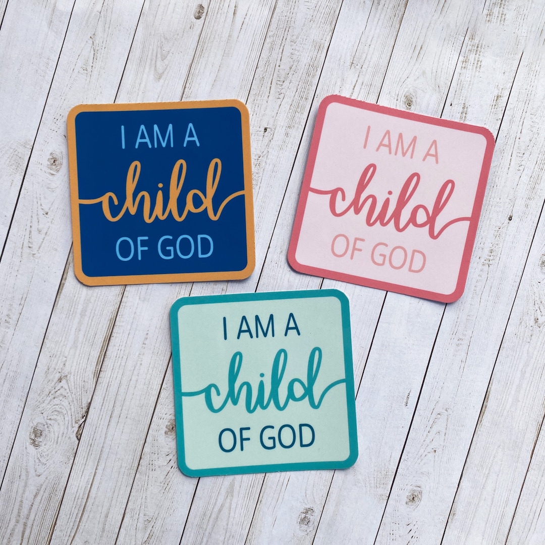 I Am a Child of God Sticker, Primary Children Stickers, Young Women ...