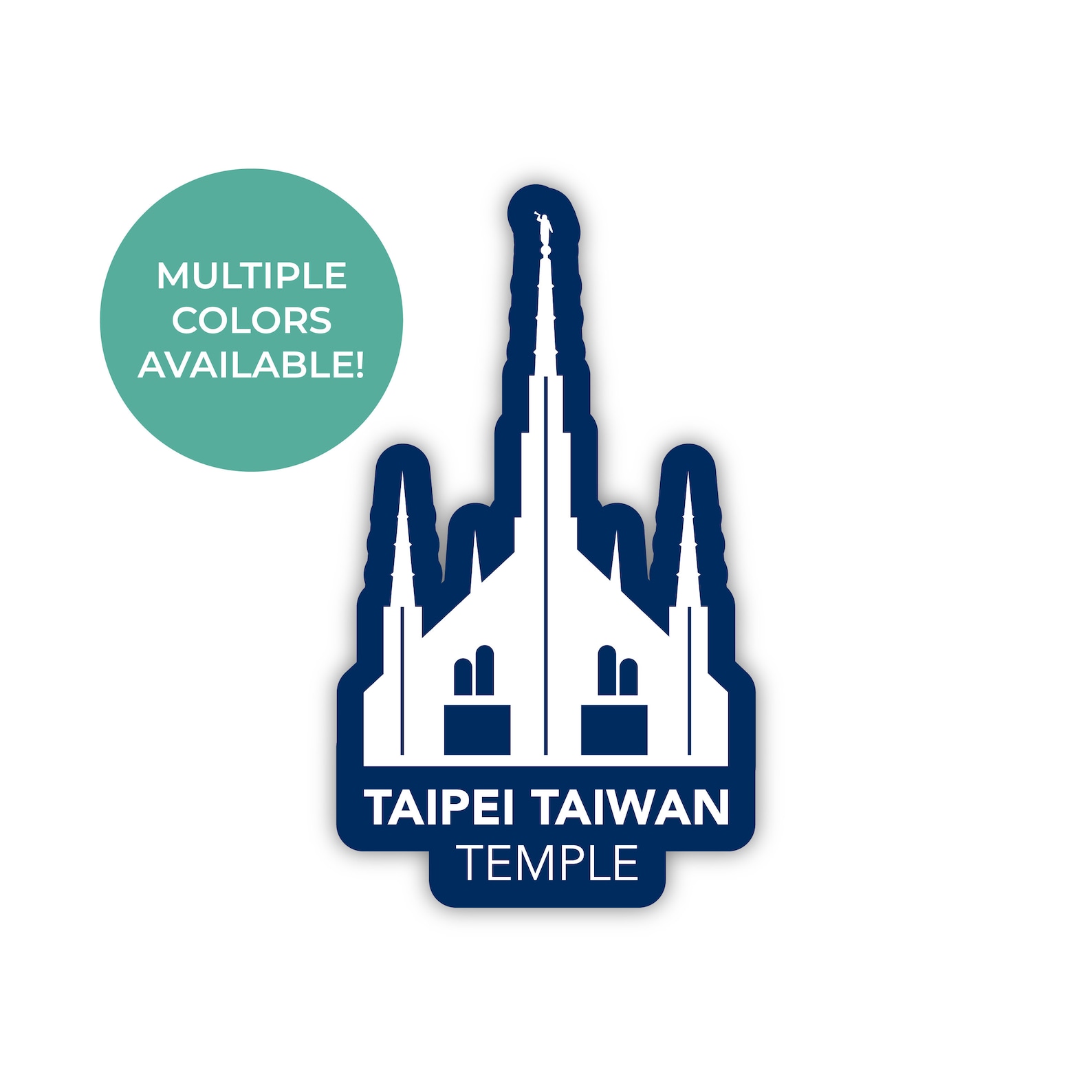 Taipei Taiwan Temple Sticker Taipei Taiwan Temple Taiwan - Etsy