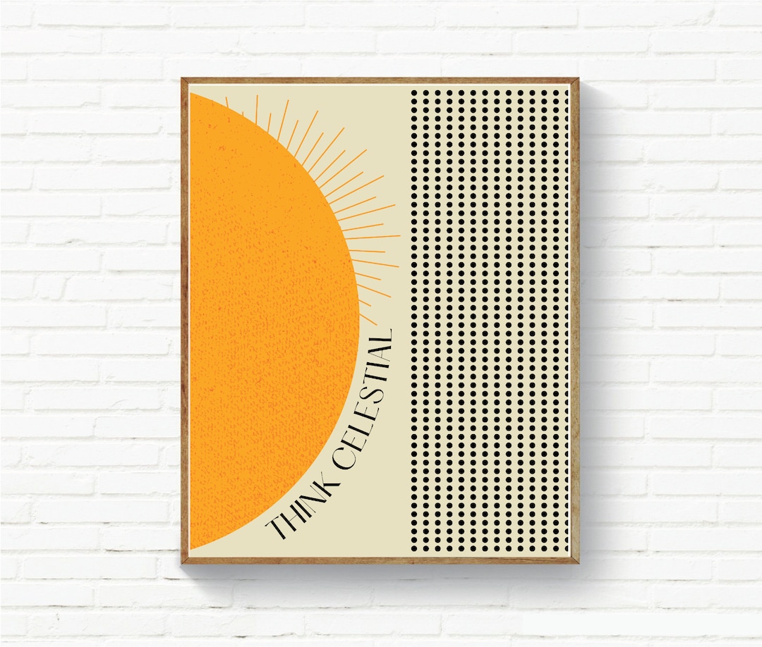 Think Celestial Digital Download, Think Celestial Poster, General ...