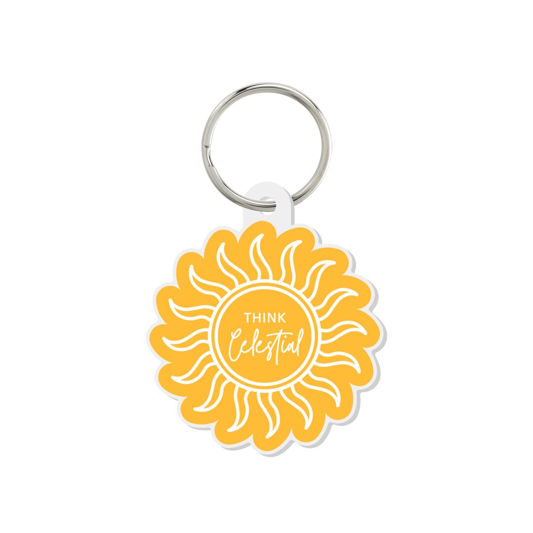 Think Celestial Key Chain, LDS Youth Key Chain, Relief Society Key ...