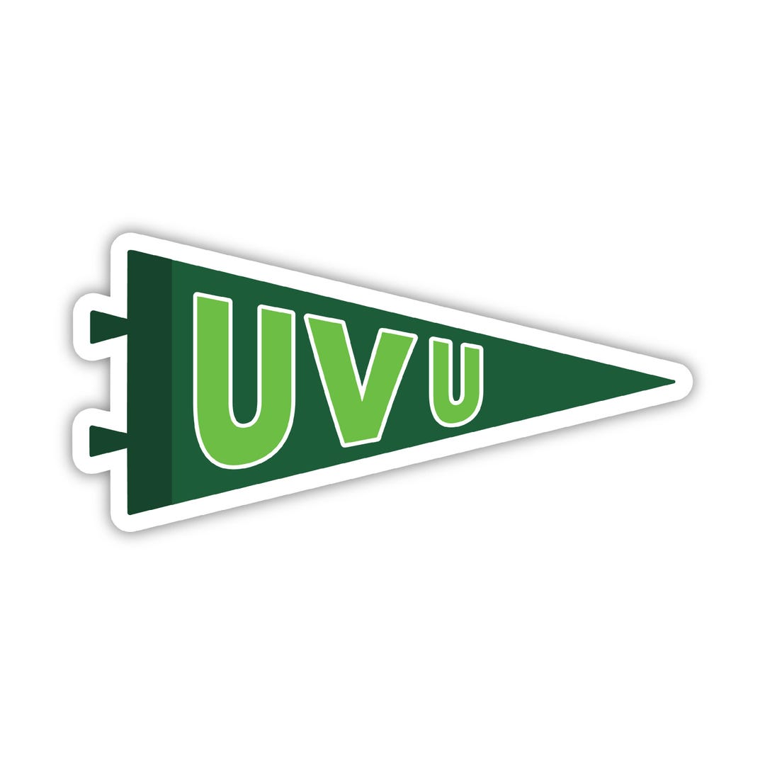 UVU Sticker, Utah Valley University Sticker, Uvu Decal, Uvu Car Decal ...