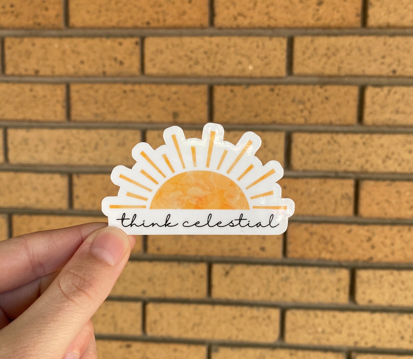 Think Celestial Sticker, Russell M Nelson Sticker, General Conference ...