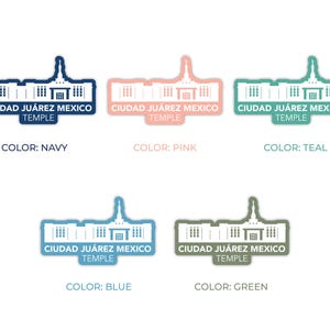 Ciudad Juarez México Temple Sticker, Ciudad Juarez Mexico Temple ...