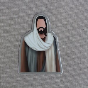 Jesus Christ Sticker, Christ Sticker, Bible Jesus Sticker, Jesus Art ...