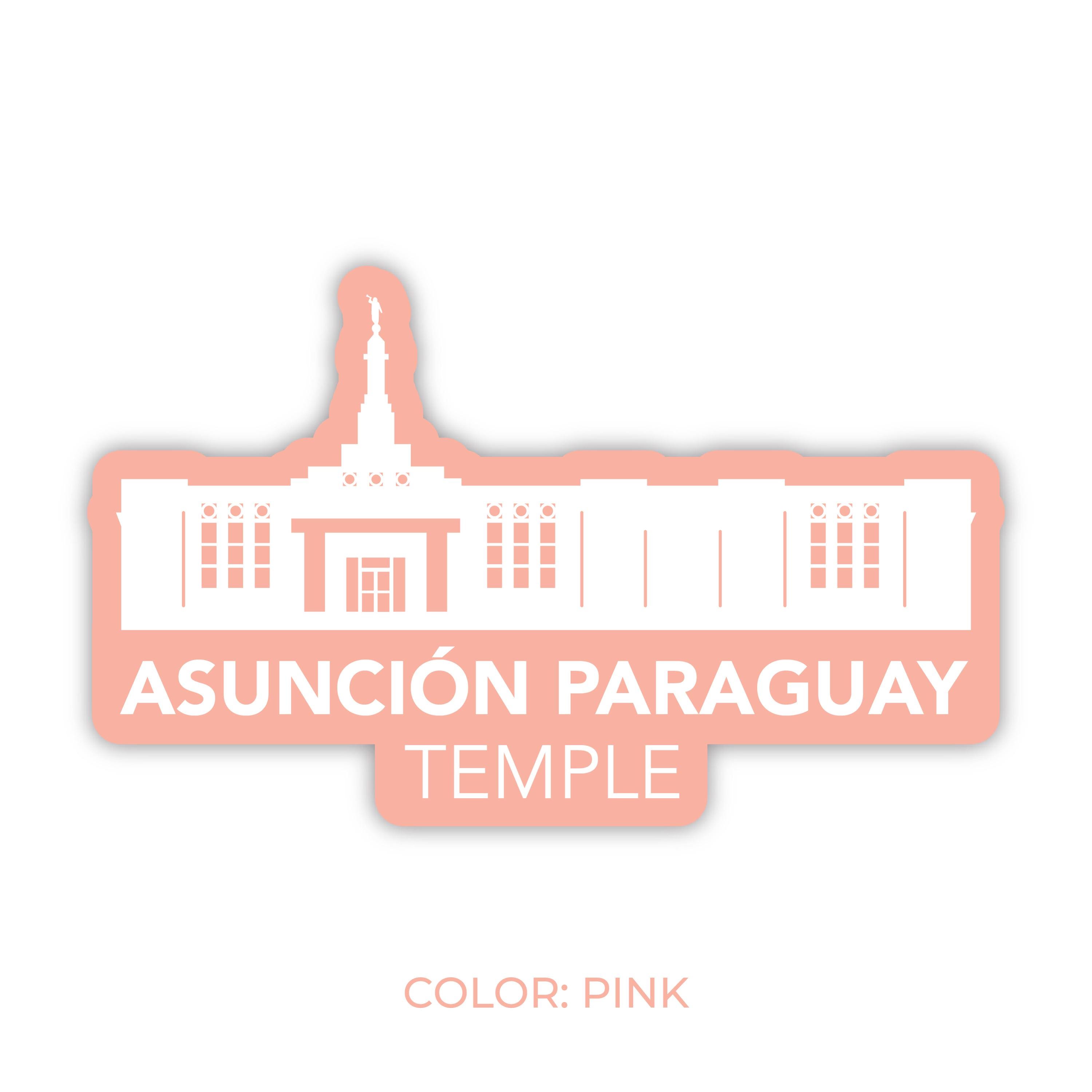 Asuncion Paraguay Temple Sticker, Asuncion Paraguay Temple, Lds Temple ...