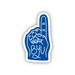 BYU Foam Finger Sticker, BYU Sticker, Brigham Young University Sticker ...