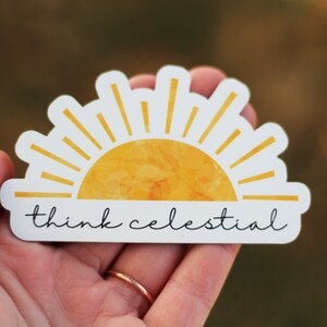 Think Celestial MAGNET, Russell M Nelson Magnet, General Conference ...