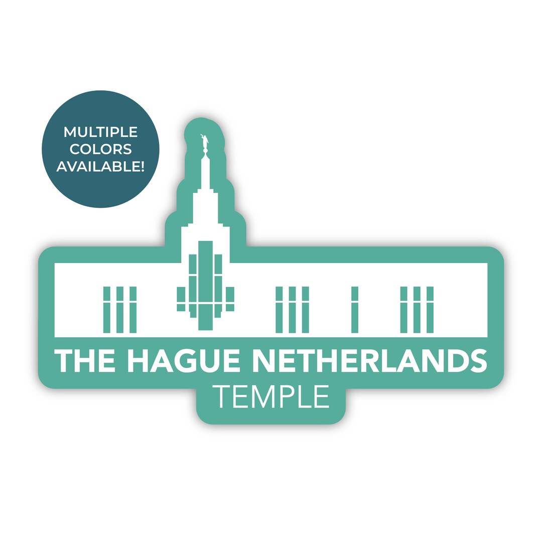 The Hague Netherlands Temple Sticker, the Hague Netherlands Temple ...