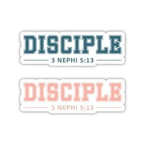 2024 Youth Theme Stickers, I Am a Disciple of Jesus Christ, 2024 Young ...