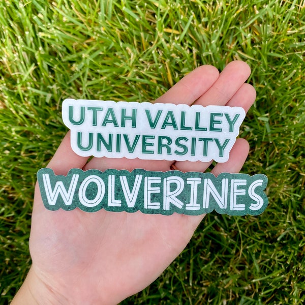 Uvu Waterproof Decal - Etsy