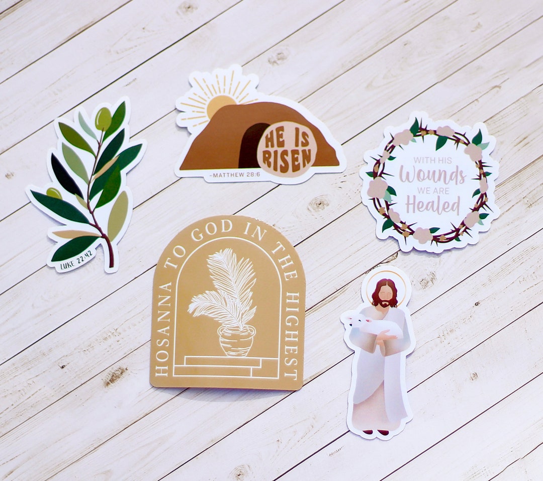 Easter Sticker Pack, Christian Sticker Pack, Lds Sticker Pack ...