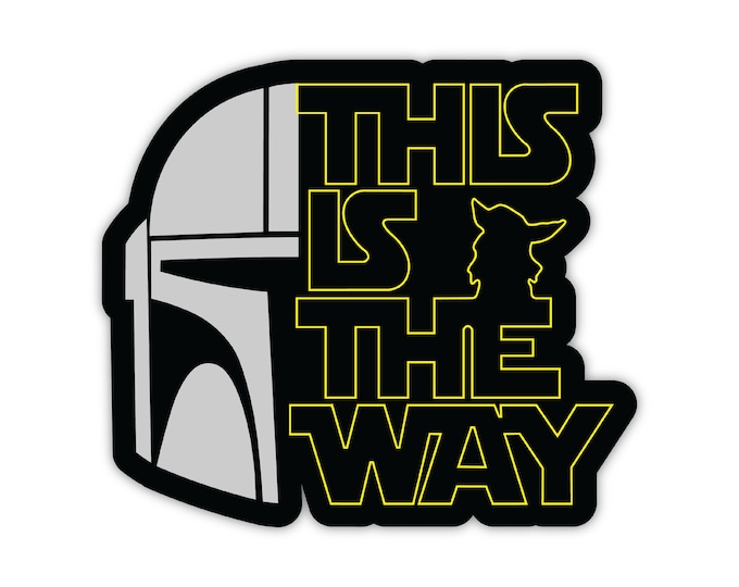 This is the Way Decal - Etsy