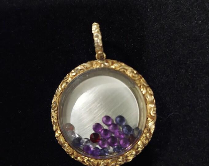 Victorian 9ct Gold Shaker Locket, Antique Shaker Locket, Decorative ...