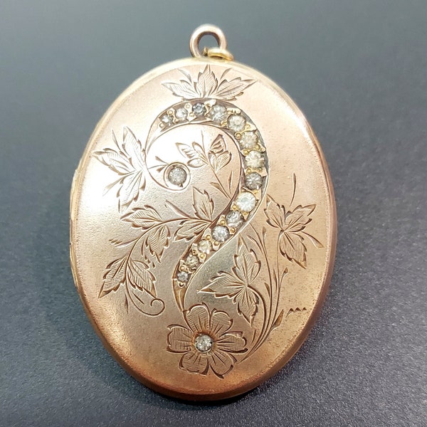Antique Gold Locket - Etsy