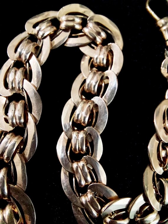Antique Rolled Gold Watch Chain, Super Double Large I… - Gem