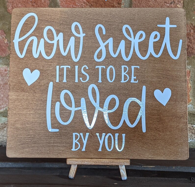 DIY Sweet Cart Vinyl Decal Sticker Sign. How Sweet It is to Be - Etsy UK