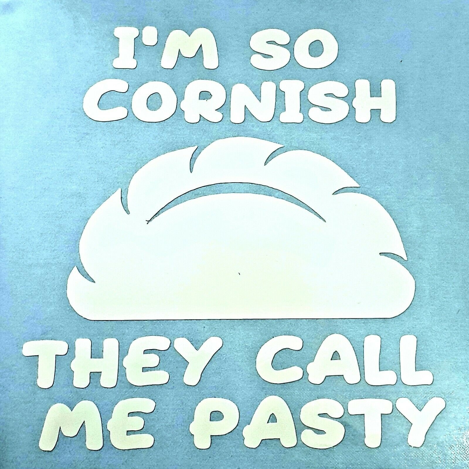Cornish Pasty Cornwall Kernow Funny Novelty Car Bumper Decal - Etsy UK