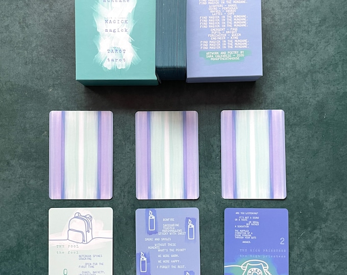 Mundane Magick Tarot Deck - Etsy