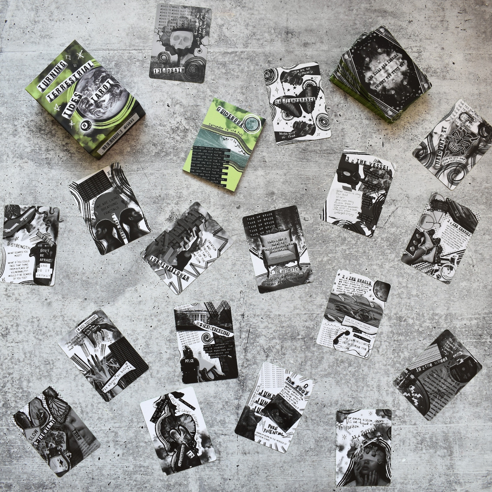 Turning Terrestrial Tides Tarot - Etsy