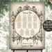 Victorian Wedding Signs, Gothic Wedding Table Signs Set, 8x10 Vintage ...