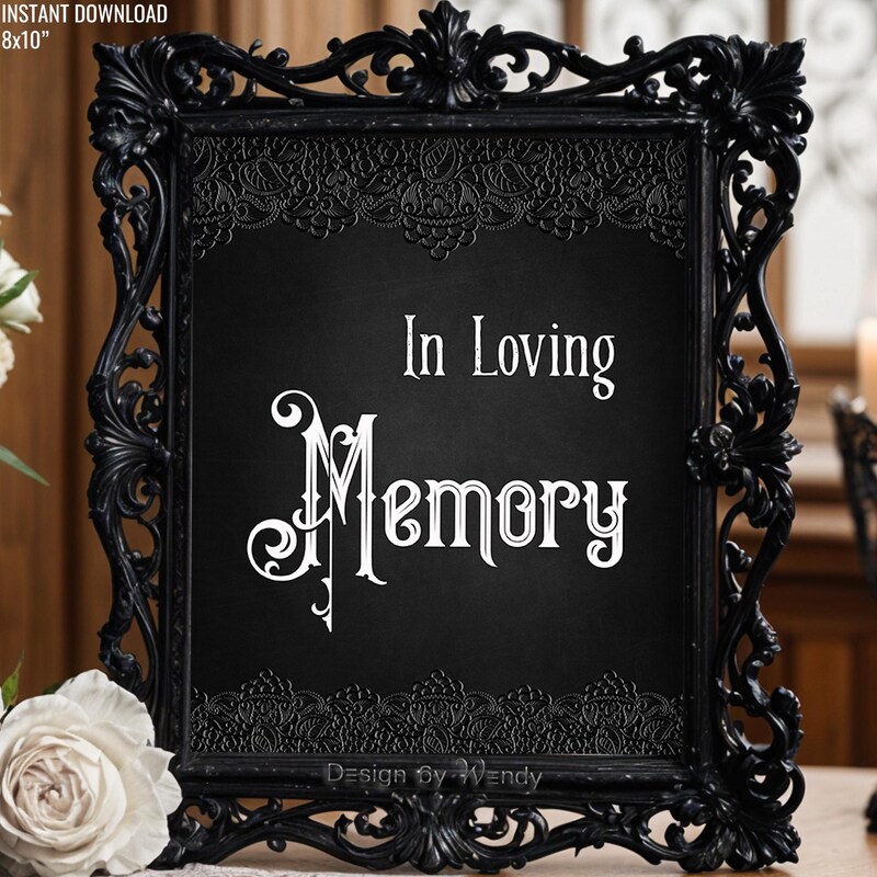 Gothic Wedding Signs - Etsy