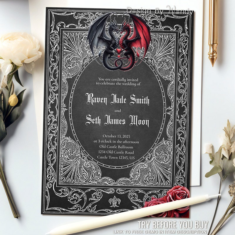 Dragon Wedding - Etsy