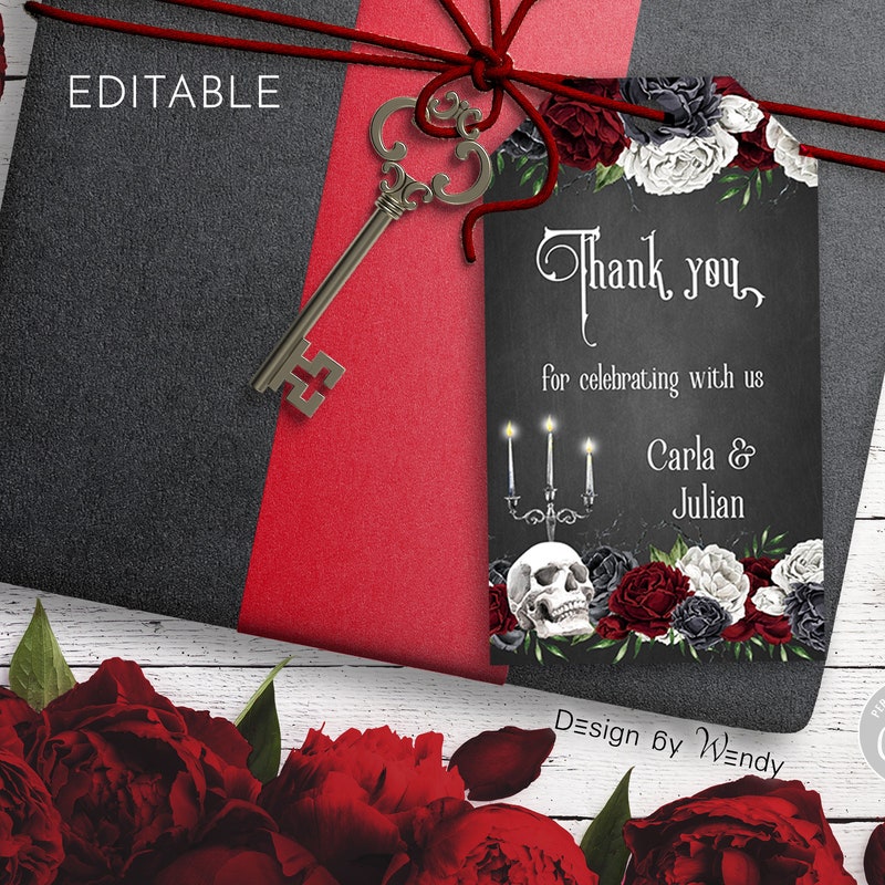 Gothic Wedding Favor - Etsy