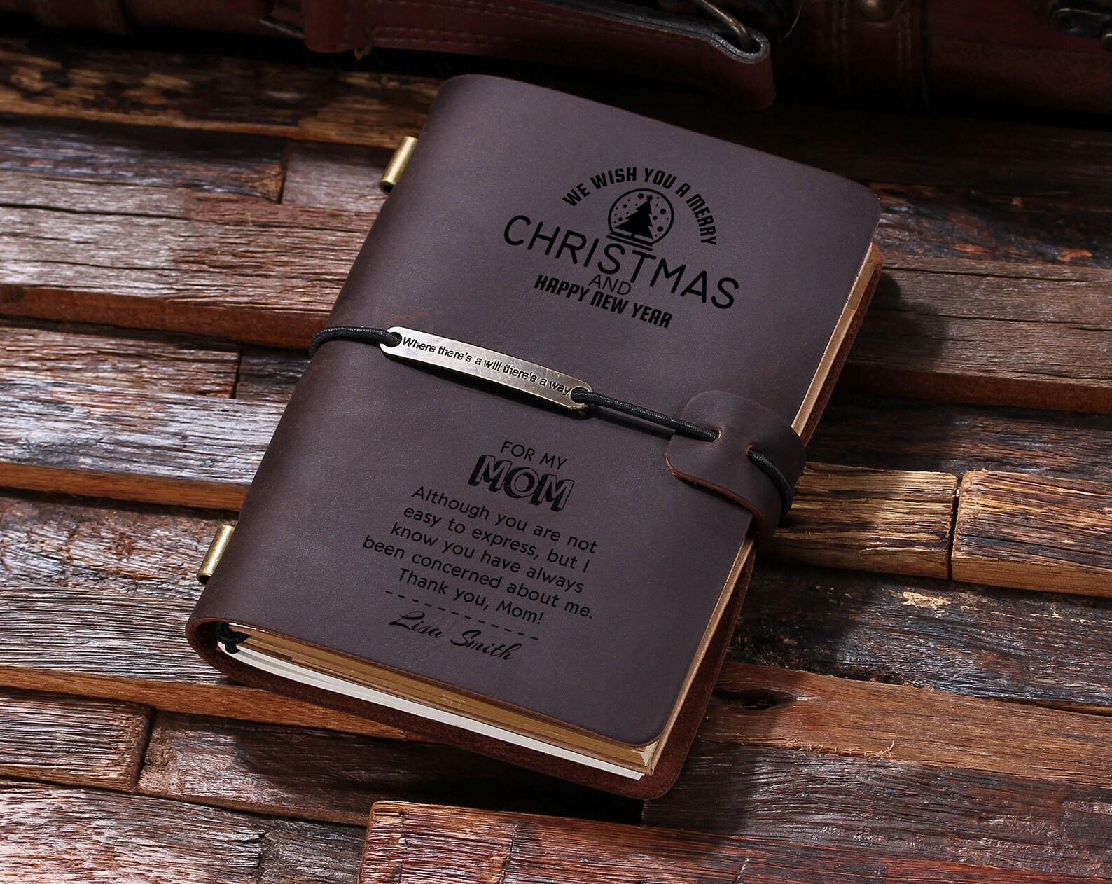 Personalized Leather Journal Notebook Handmade Leather | Etsy