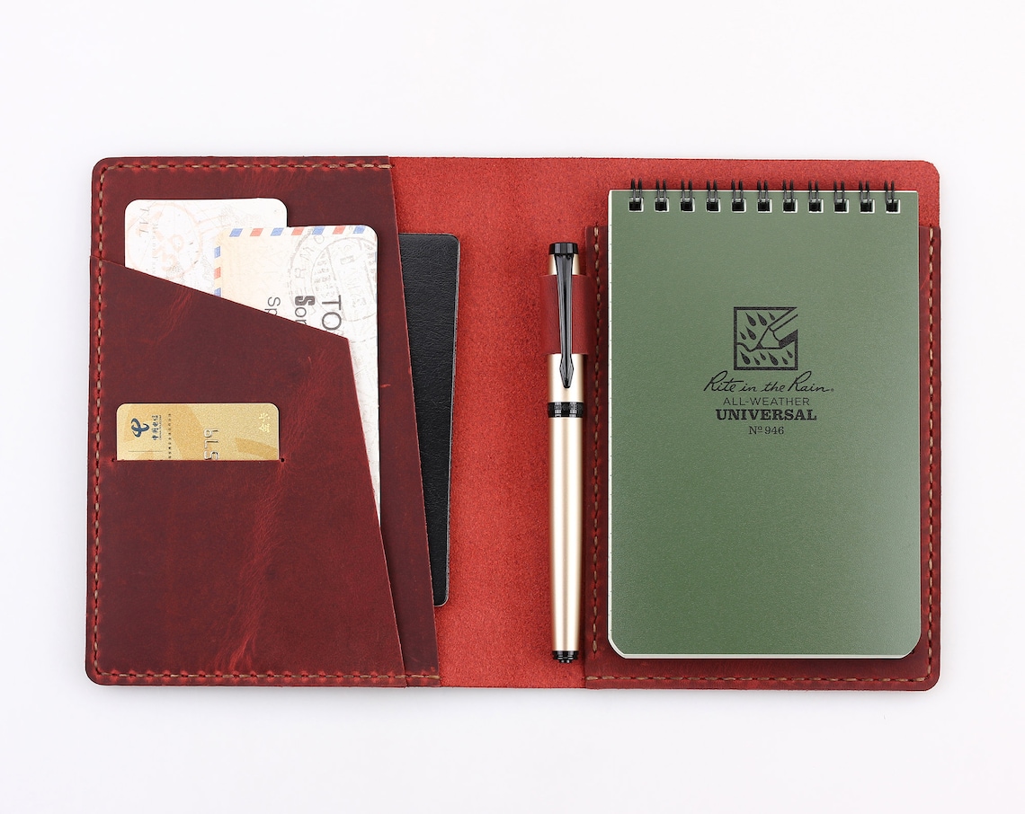 Handmade 4x6 Top bound Notebook Cover | Etsy