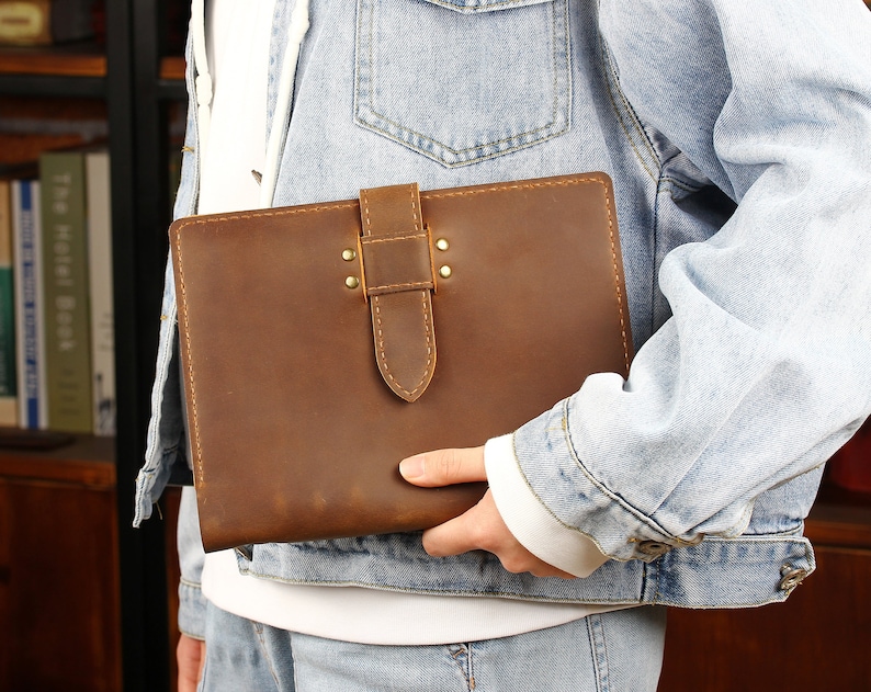 Handmade Leather Sketchbook Cover Personalized Artists Gifts - Etsy