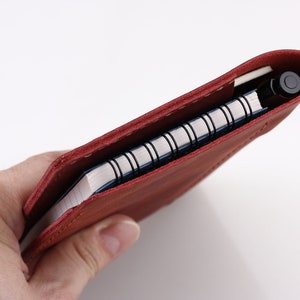 Handmade Top Bound Notebook Cover, Persoanlized Mini 3x5 Pocket Notepad ...