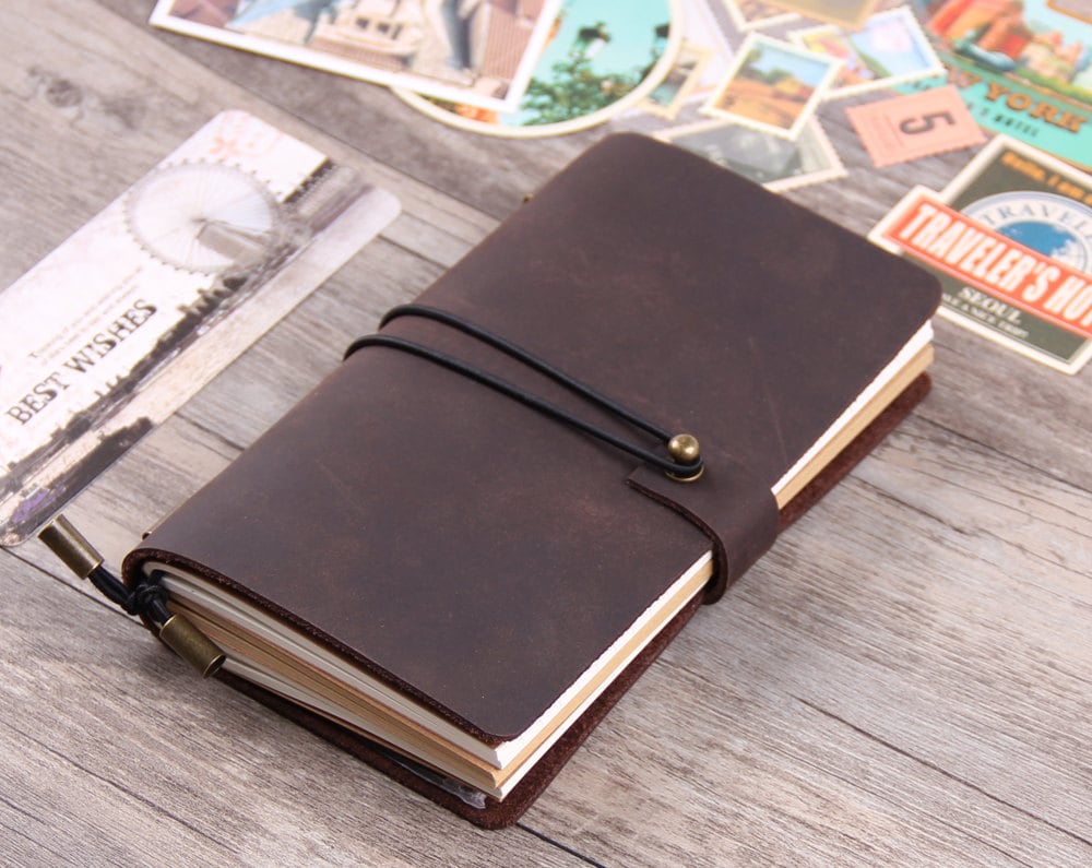 Personalized Leather Journal Notebook Journal sketchbook | Etsy