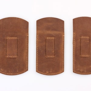 Personalzied Leather Pocket Protector, Handmade Pen Pocket, Leather ...