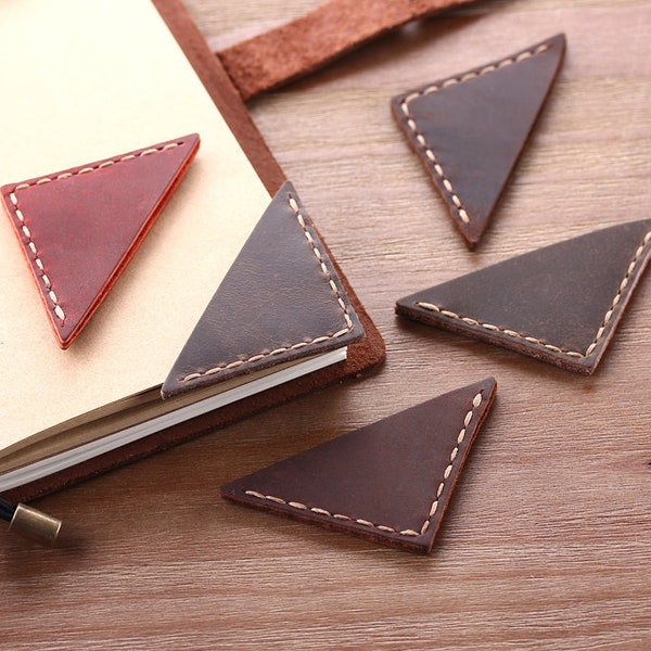 Leather Bookmark - Etsy