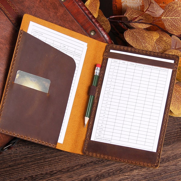 Golf Scorecard Holder - Etsy